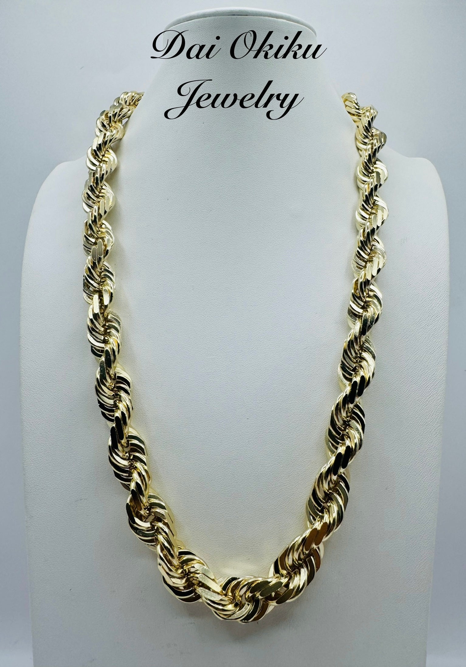 14k Diamond Cut Ropes – Dai Okiku Jewelry